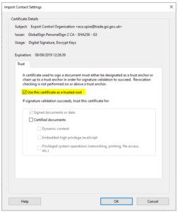 How to validate signature in PDF