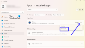 Webex Microphone is not working on Windows 11/10