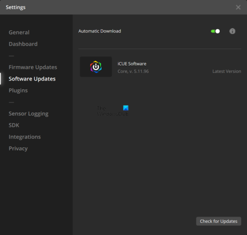 Corsair iCUE software not detecting RAM [Fix]
