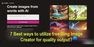 How to use Bing Image Creator free to create AI images