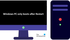 Windows PC only boots after Restart [Fix]
