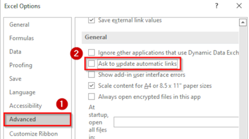 This Workbook contains links to one or more external sources that could be unsafe