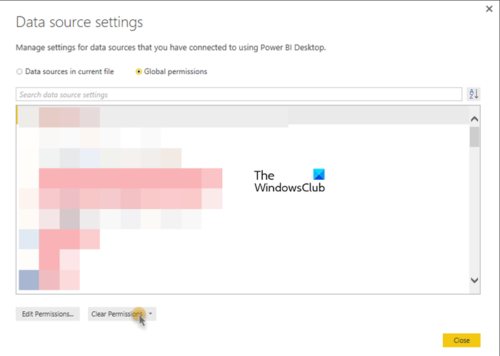 Power BI We were unable to connect because this credential type isn't supported for this resource