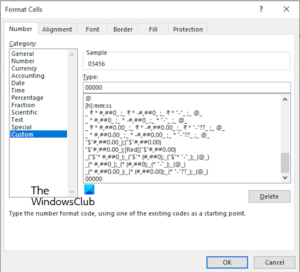 How to prevent Excel from removing leading Zeros