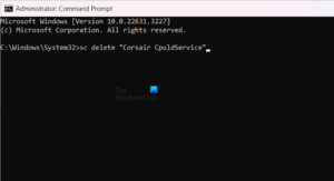 How to completely uninstall Corsair iCUE on Windows 11/10