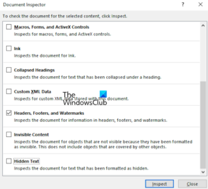 How to remove Header and Footer in Word?