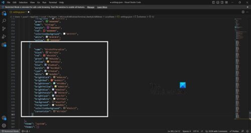 Best Windows Terminal Themes to make command-line exciting