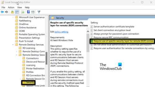 Remote Desktop cannot verify the identity of the remote computer