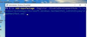 Windows Security Protection History not showing or missing