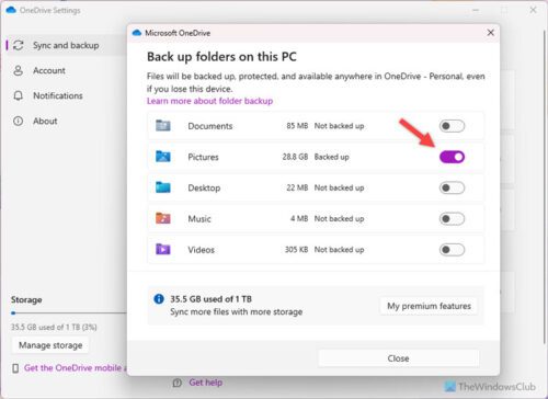 How to remove Start backup in File Explorer of Windows 11