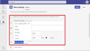 How to set up Recurring Reminders in Microsoft Teams