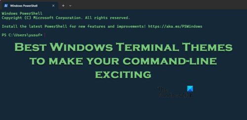 Best Windows Terminal Themes to make command-line exciting