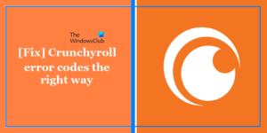 Fix Crunchyroll error codes the right way