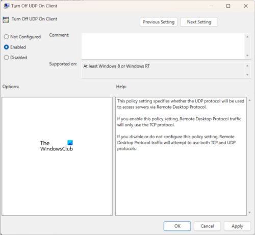 Remote Desktop (RDP) session freezes or disconnects [Fix]