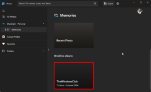 Move photos from Photos Legacy to new Photos app in Windows 11