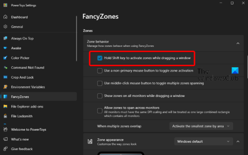 Create custom Snap Layouts on Windows 11 using PowerToys