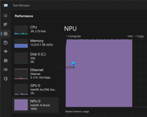 Find out if your PC has Neural Processing Unit in Windows 11