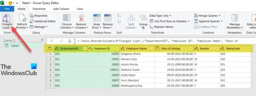 How to reorder multiple columns in Power Query with Drag & Drop How to reorder multiple columns in Power Query with Drag & Drop