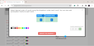Best free Anagram generator software and online tools