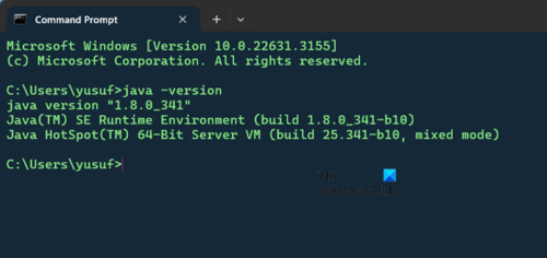 Java is not recognized as internal or external command