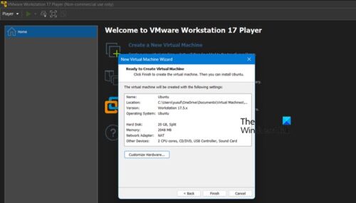 How to Install Ubuntu in VMWare Workstation