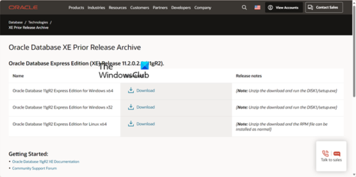 How to install Oracle Database on Windows 11