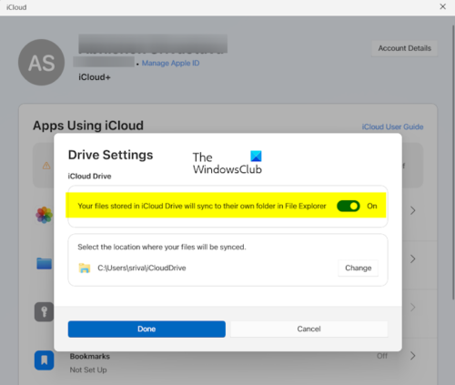 Fix iCloud syncing issues and errors on Windows
