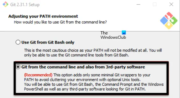 Fix Unable to find Git in PATH on Windows computer Fix Unable to find Git in PATH on Windows computer