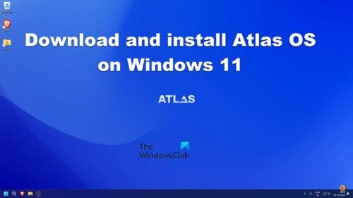 How to download and install Atlas OS on Windows 11