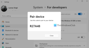 How to enable Device Discovery in Windows 11 Developer Mode