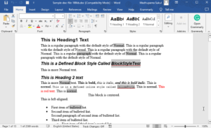 How to Select all or Specific words, lines or paragraphs in Word