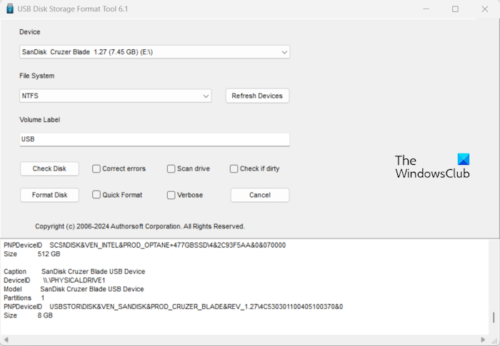 Best free USB Flash Drive Format Tool for Windows PC
