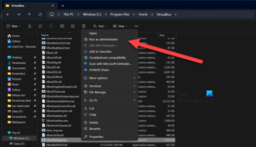 VirtualBox VBOX_E_FILE_ERROR 0x80bb0004 [Fix]