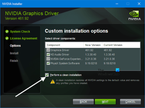 Automatic tuning was interrupted error in NVIDIA app [Fix]