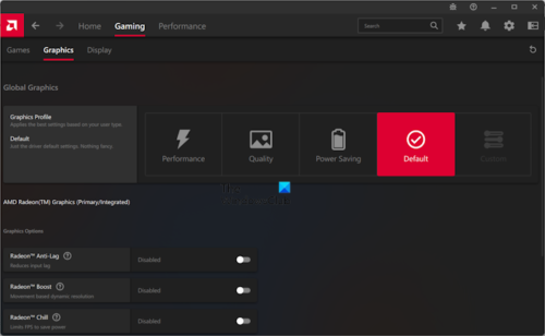 How to use AMD Software Adrenalin Edition on Windows 11