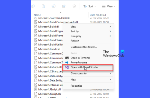 How to open DLL Files in Windows 11
