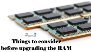 Things to consider when upgrading RAM