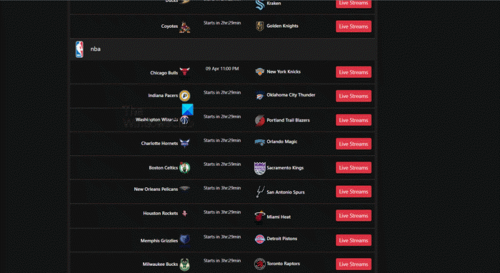 Alternative websites for DaddyLiveHD free live sports streaming