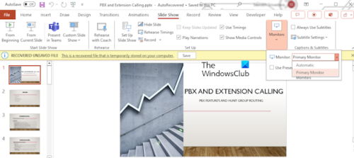 PowerPoint keeps opening off screen on Windows