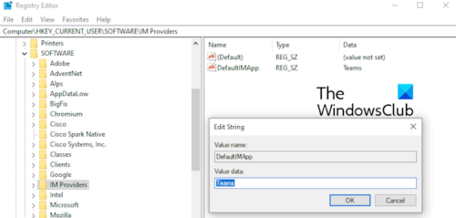Outlook not showing user presence status