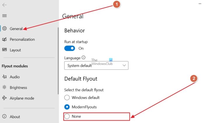 How to remove Volume OSD floating pop-up in Windows 10
