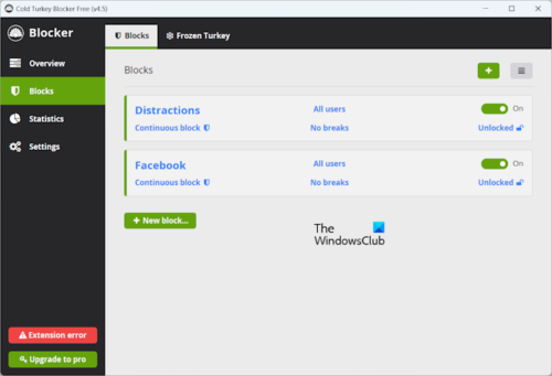 Free Web Filtering Software for Windows PC