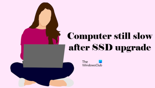 Windows computer still slow after SSD upgrade