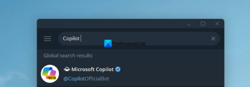 How to use Microsoft Copilot in Telegram