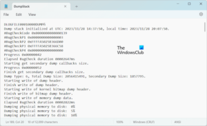 What is DumpStack.log.tmp? Can I delete it?