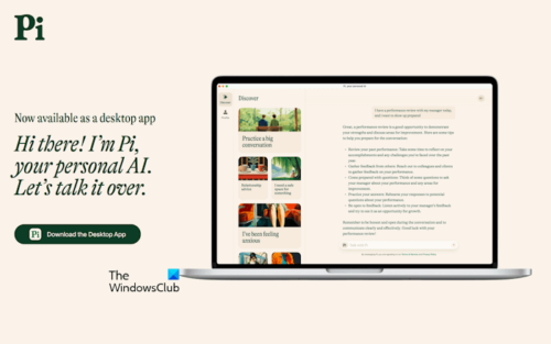 How to use Pi.AI on Windows PC?