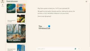 How to use Pi.AI on Windows PC?