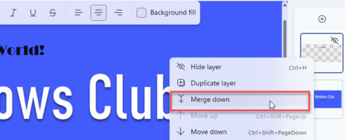 How to use Layers in Paint in Windows 11