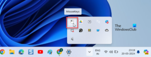 Add or Remove Mouse Keys Icon on Taskbar in Windows 11