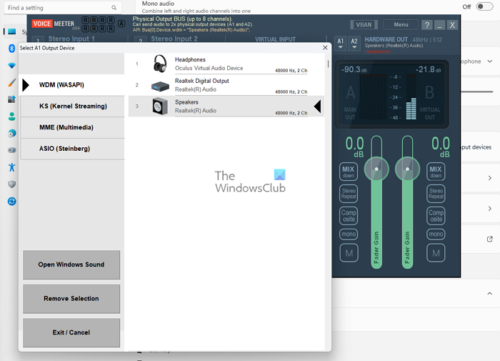 How to use multiple audio outputs at the same time on Windows 11